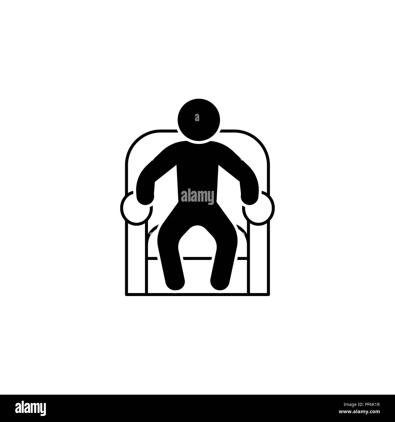 Resting Man Icon