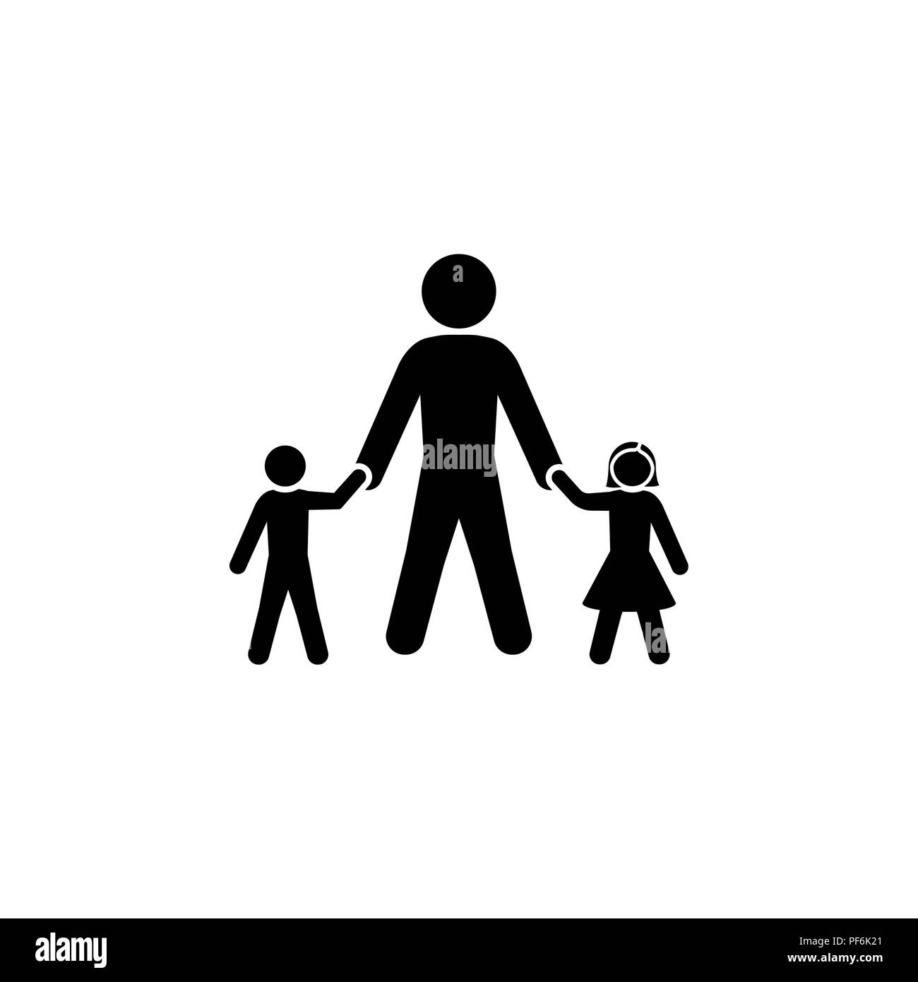 Daughter icon Cut Out Stock Images & Pictures - Alamy