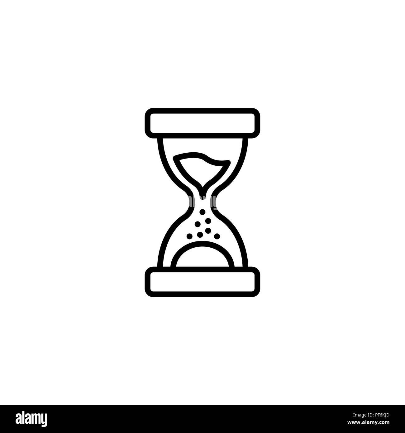 Hourglass line hi-res stock photography and images - Alamy