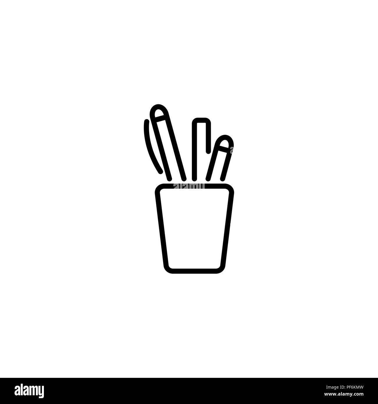 Back school pencils pencil Black and White Stock Photos & Images - Alamy