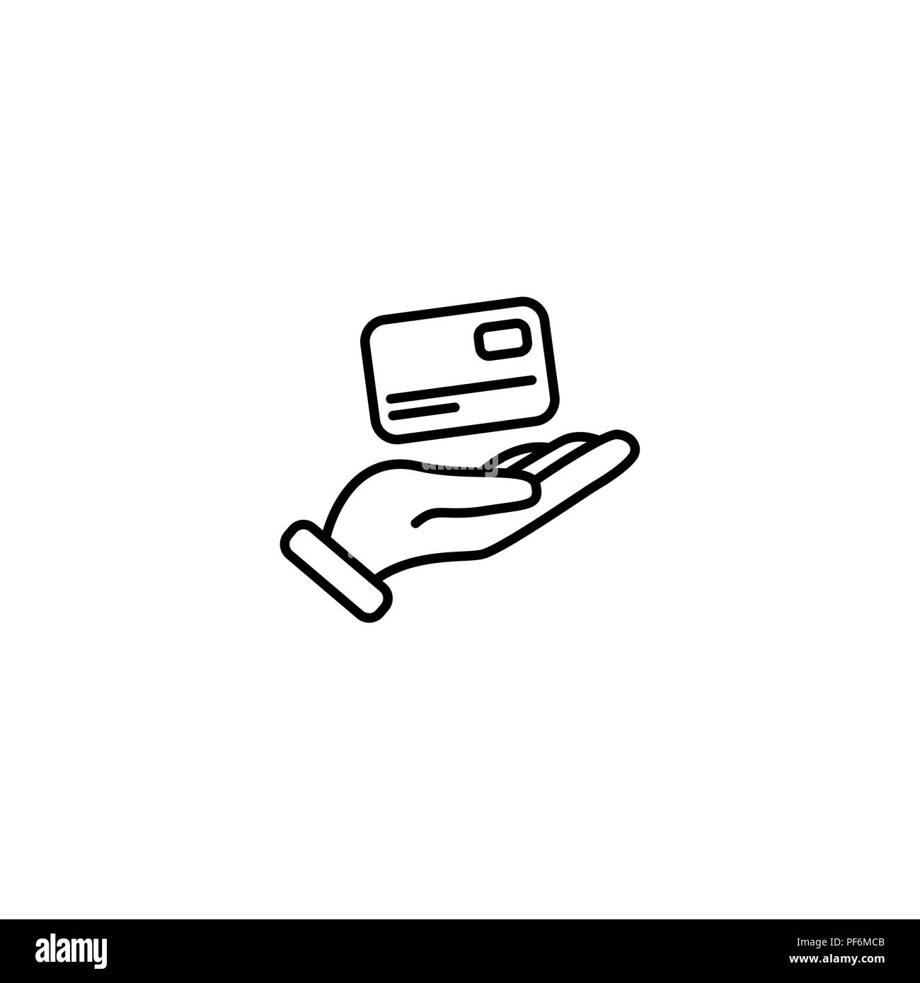 Chip shop line icon Stock Vector Images - Alamy