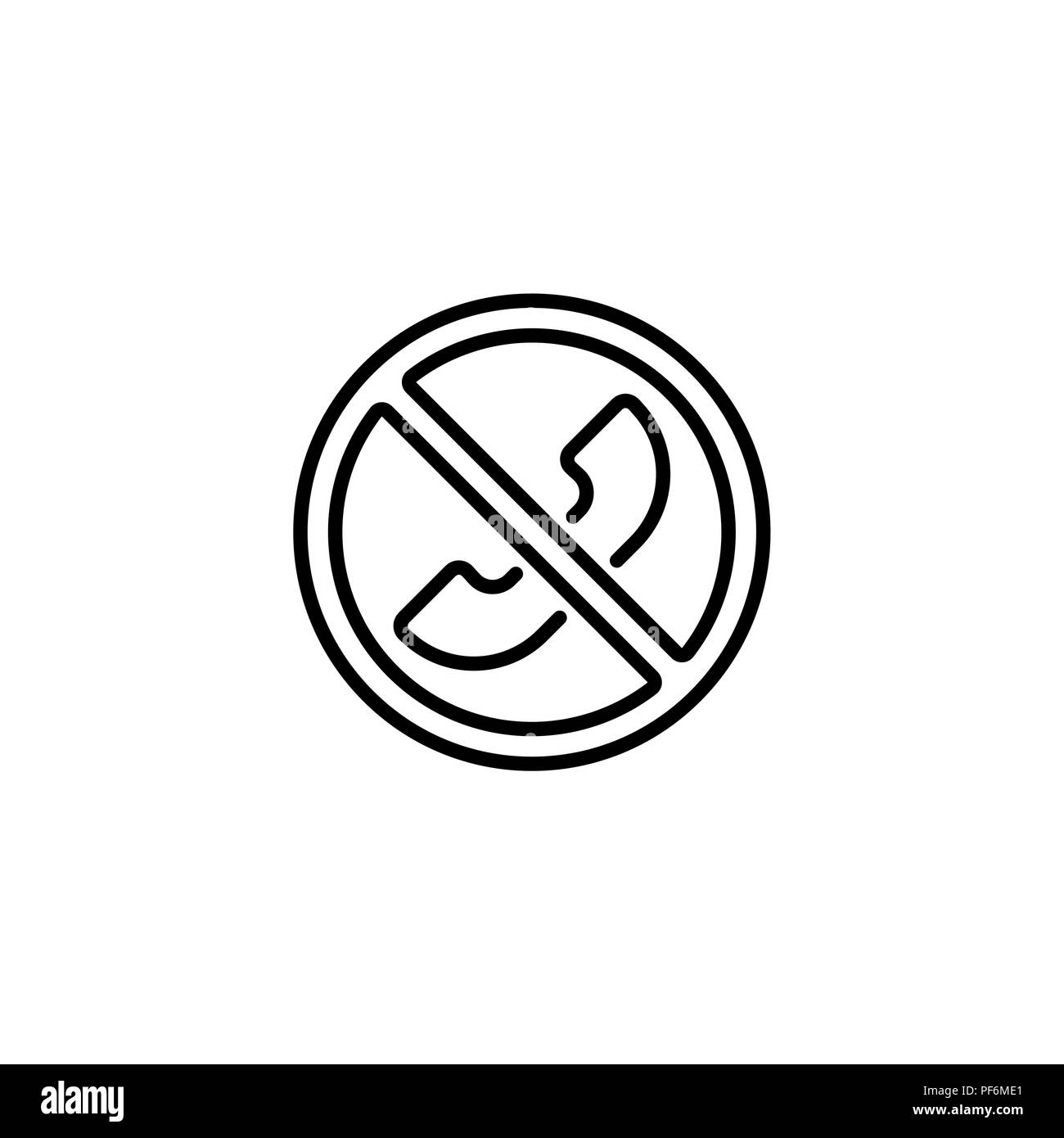 Prohibition signboard Black and White Stock Photos & Images - Alamy