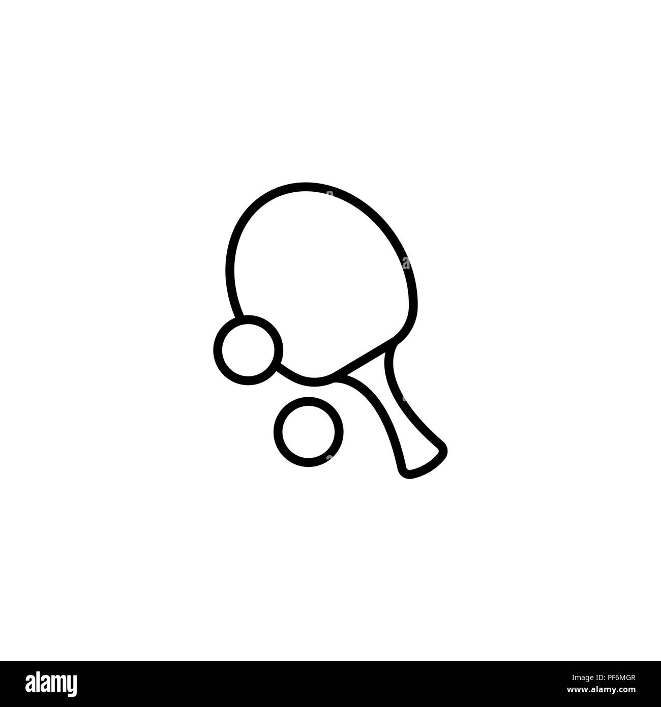 Table tennis white background Black and White Stock Photos & Images - Alamy