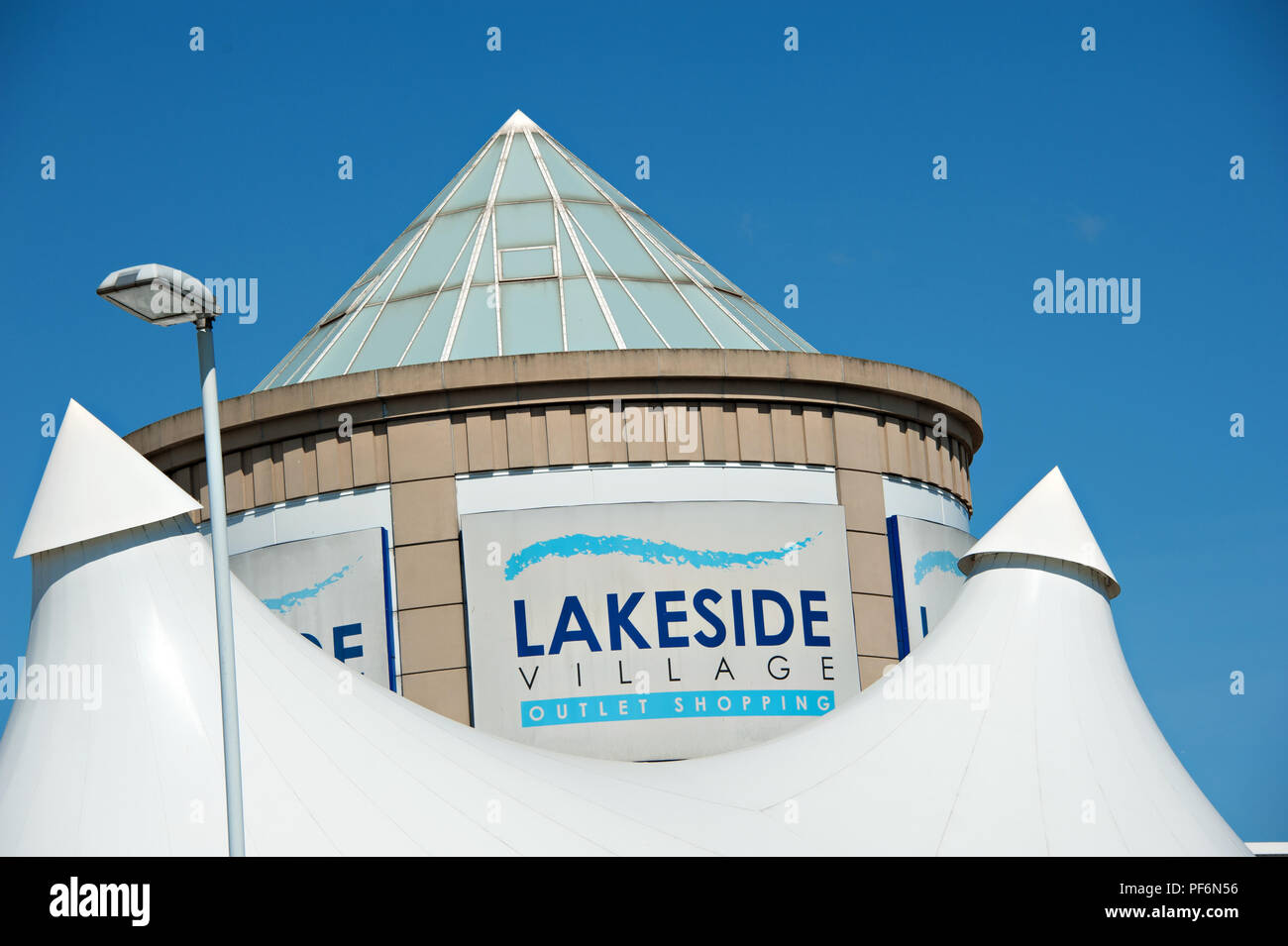 Lakeside Village Outlet Shopping in Doncaster Soiuth Yorkshire UK Stock ...