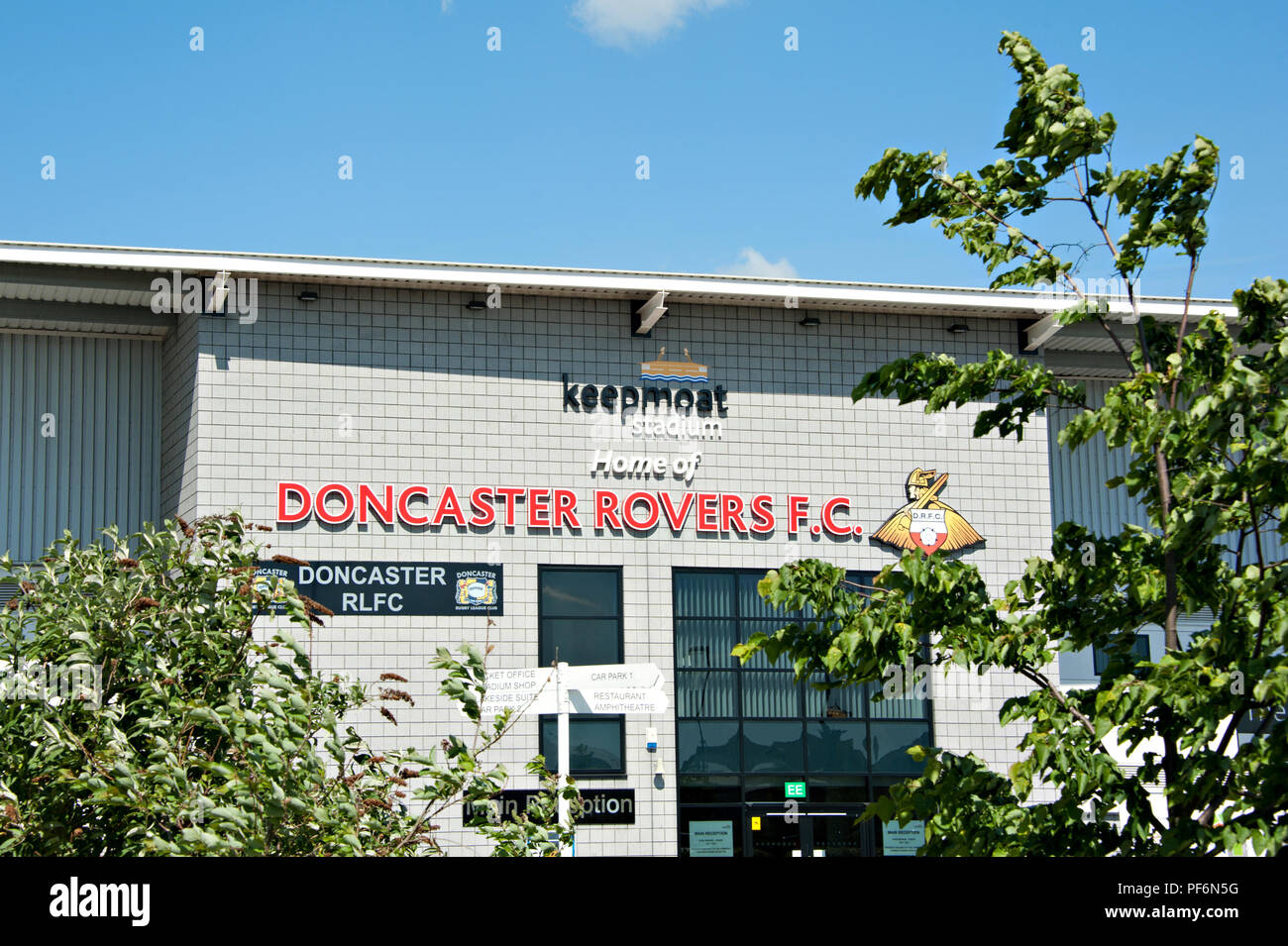 Doncaster Rovers Keepmoat Stadium High Resolution Stock Photography and ...