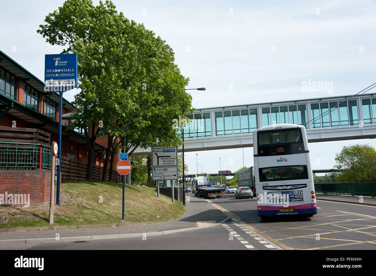 The Sheffield Meadowhall Interchange is the main hub for Sheffield ...