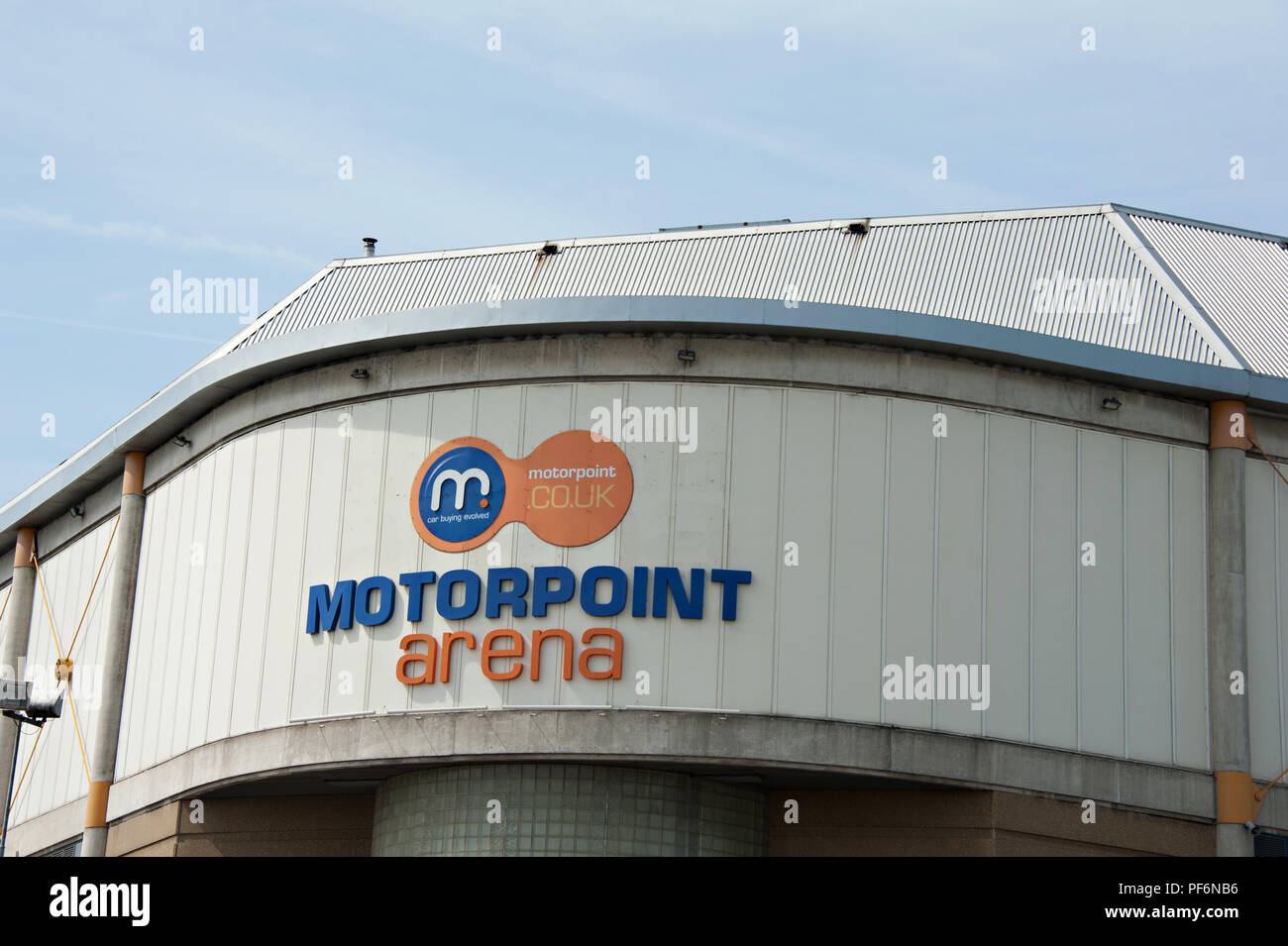 The Sheffield Motorpoint Arena building was named in 2010 and changed ...