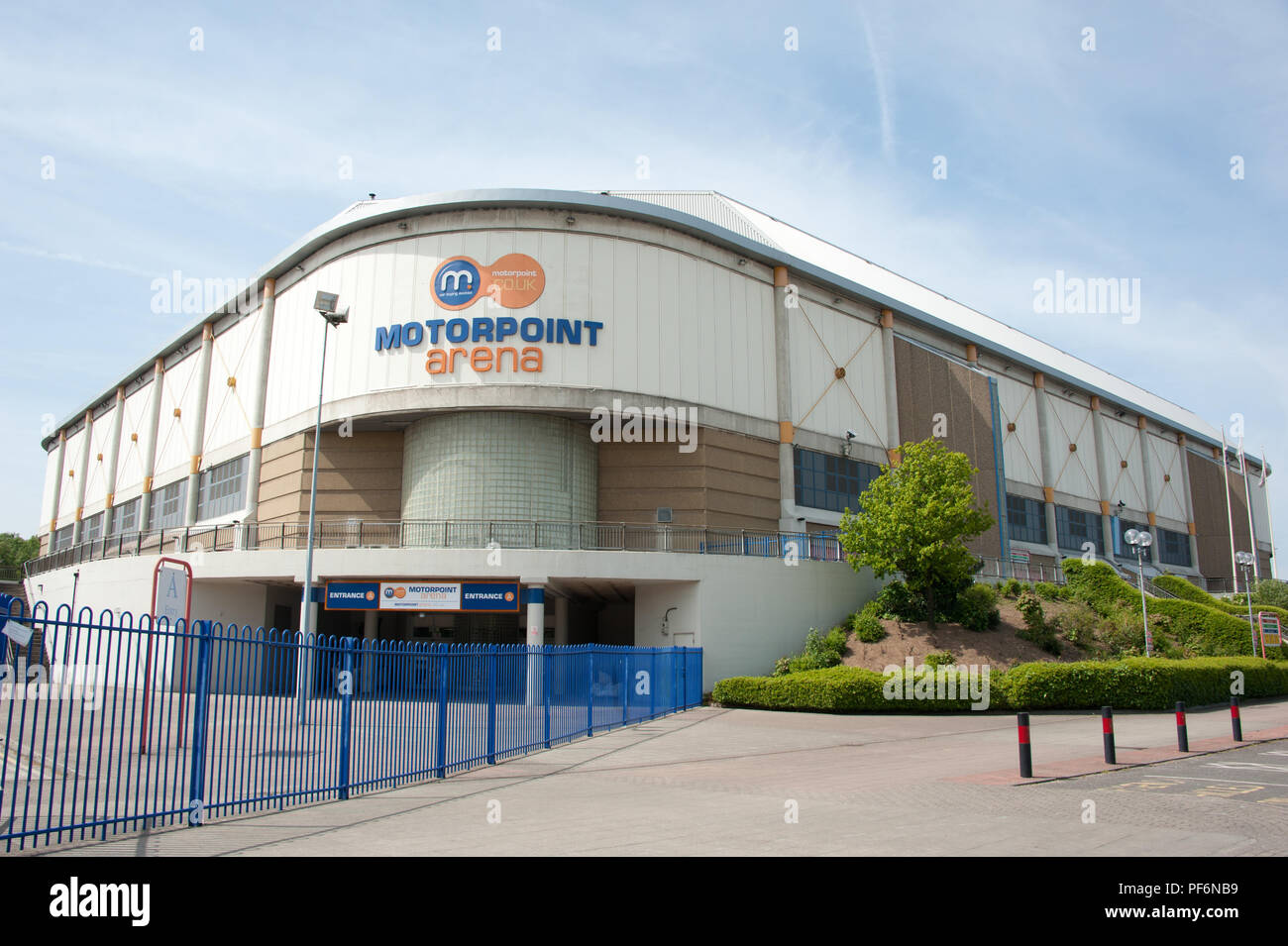 The Sheffield Motorpoint Arena building was named in 2010 and changed ...