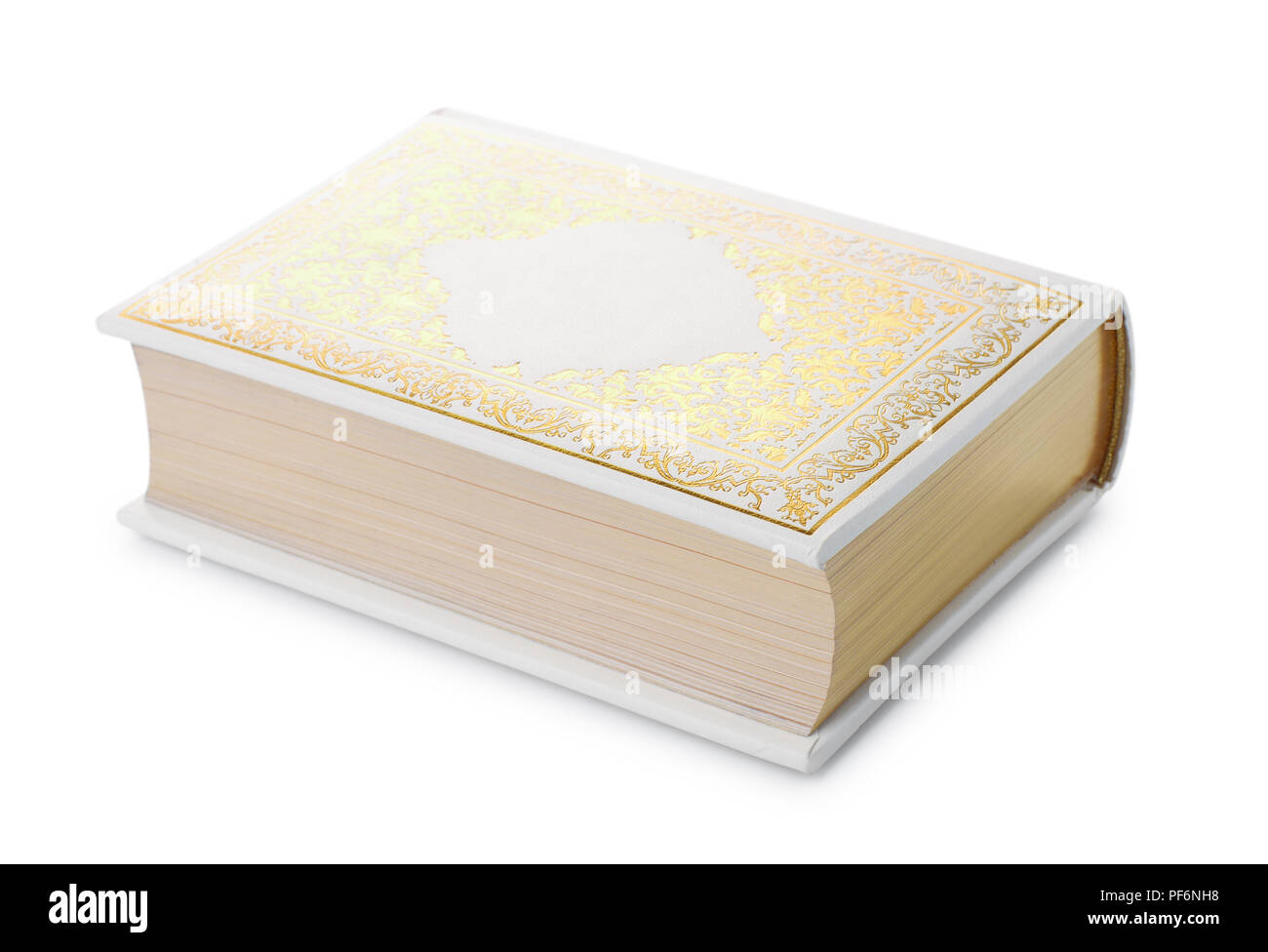 Gold leaf book cover Cut Out Stock Images & Pictures - Alamy