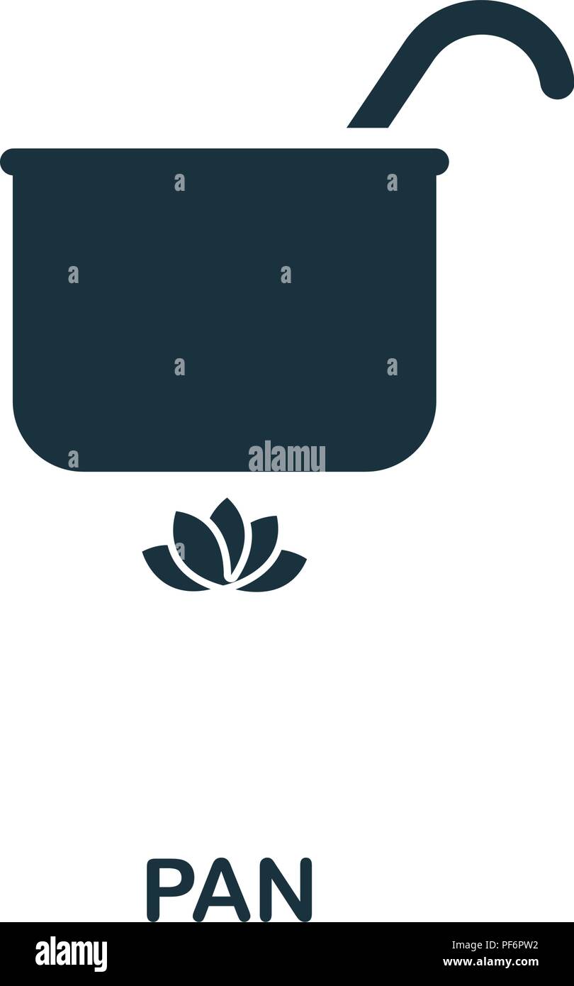 Pan creative icon. Simple element illustration. Pan concept symbol ...