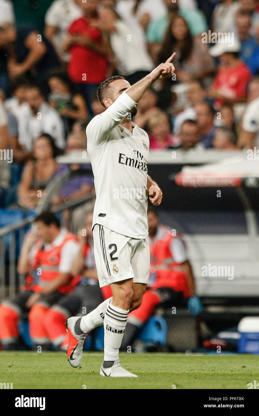 Santiago Bernabeu, Madrid, Spain. 19th Aug, 2018. La Liga football ...