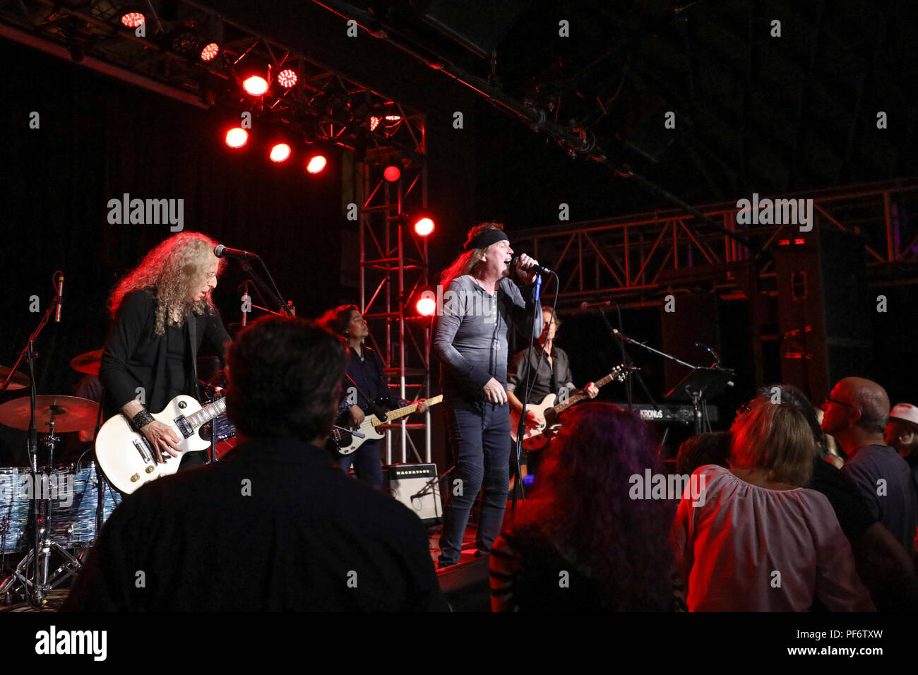 Ventura, California, USA. 18th August, 2018. Waddy Wachtel, Al Ortiz ...