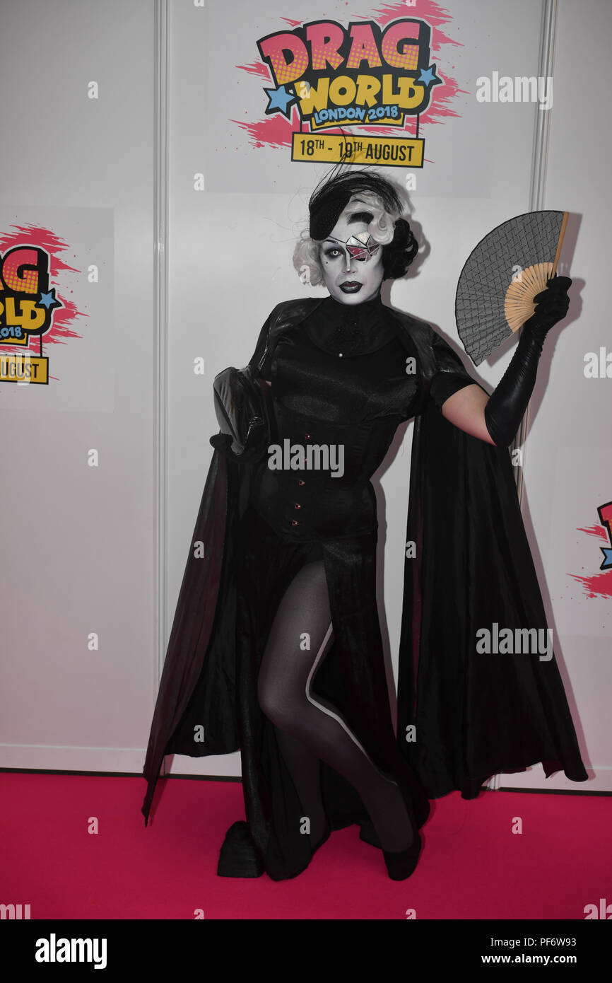 Anna phylactic seen at drag world 2018 hi-res stock photography and ...