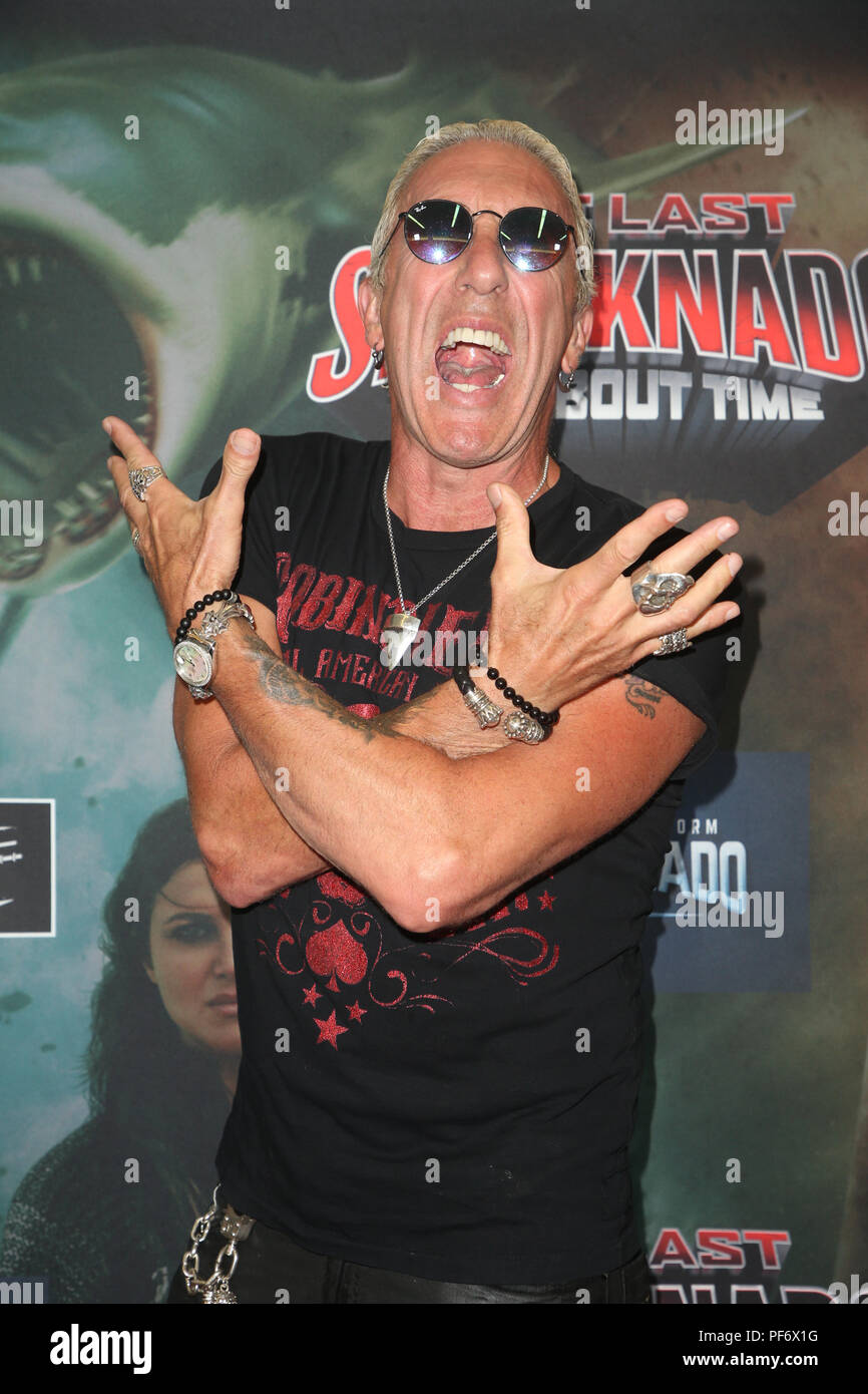 Los Angeles, Ca, USA. 19th Aug, 2018. Dee Snider at The Last Sharknado ...