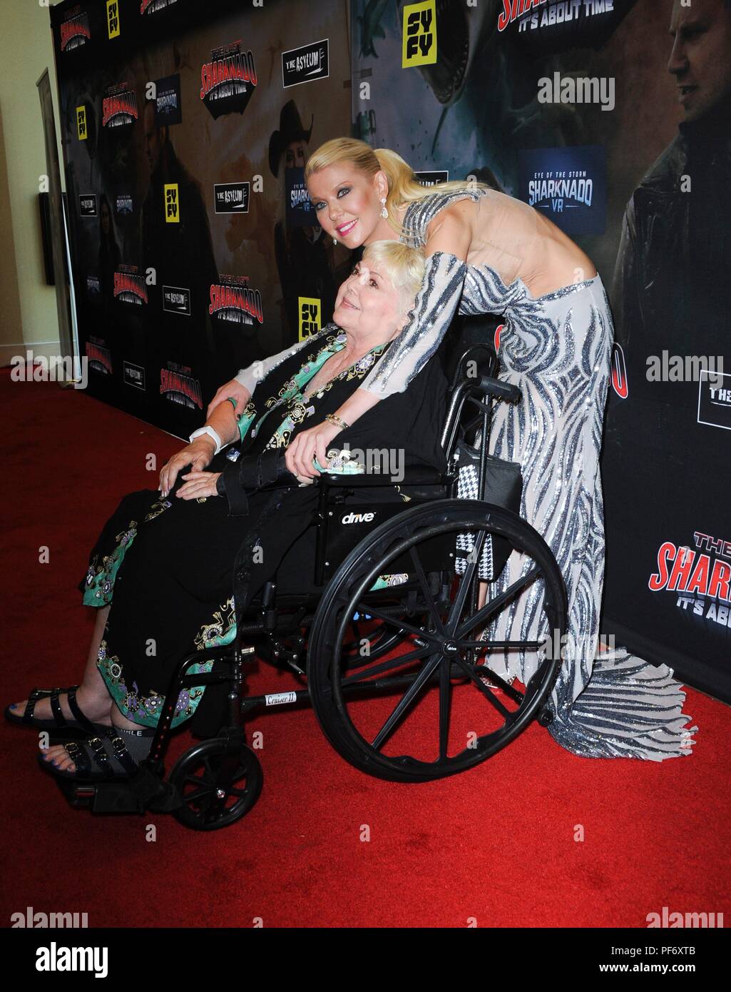 Los Angeles, CA, USA. 19th Aug, 2018. Donna Reid, Tara Reid at arrivals ...