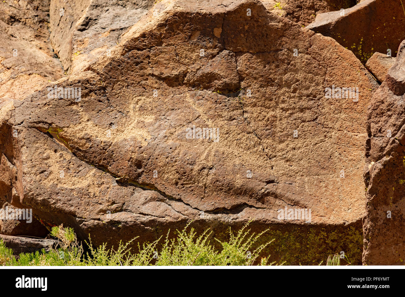 China Lake, CA, USA. 26th Apr, 2014. Little Petroglyph Canyon on the China Lake Naval Air ...