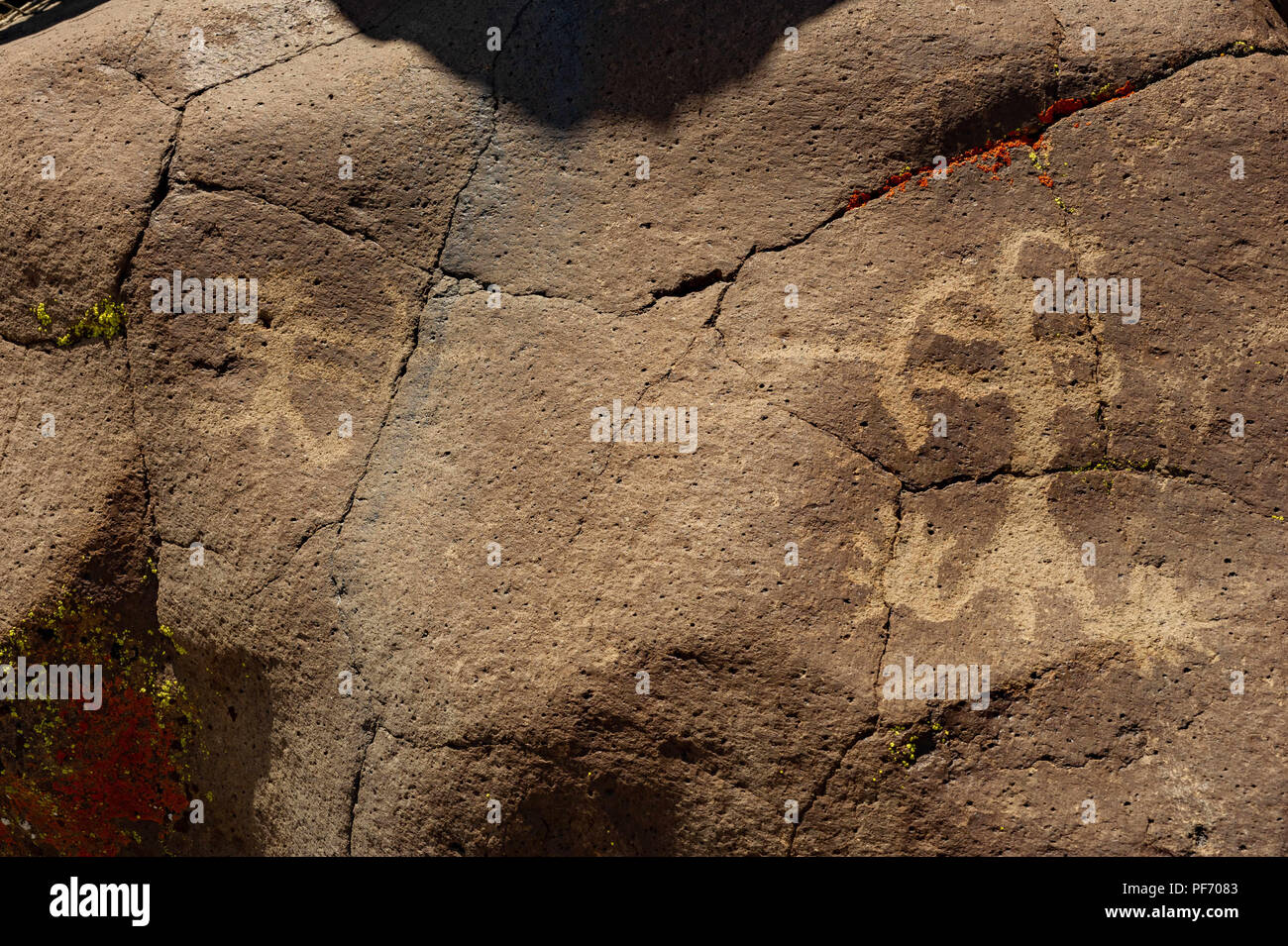 China Lake, CA, USA. 26th Apr, 2014. Little Petroglyph Canyon on the China Lake Naval Air ...