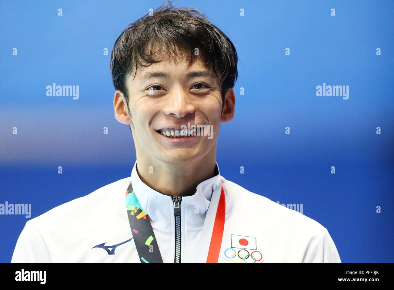 Jakarta, Indonesia. 19th Aug, 2018. Ryosuke Irie (JPN) Swimming : Men's ...