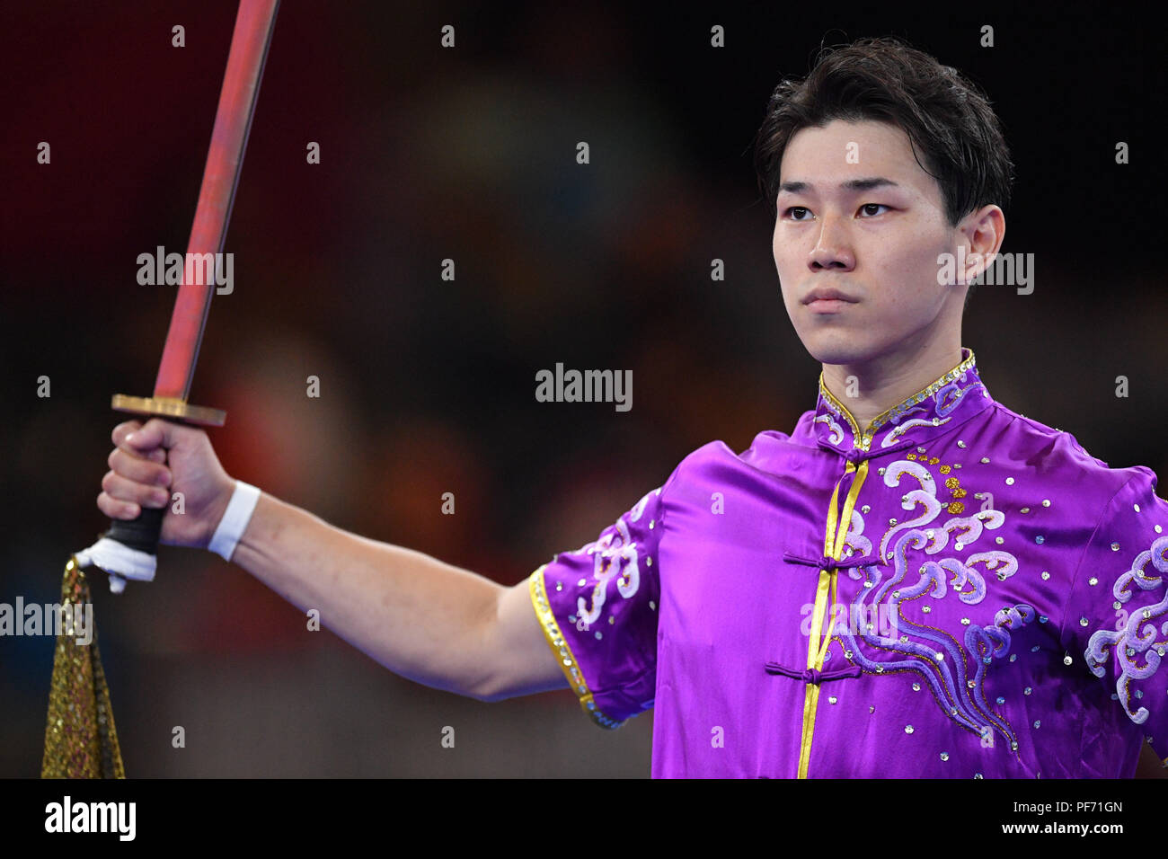 Jakarta, Indonesia. Credit: MATSUO. 19th Aug, 2018. Hibiki Betou (JPN ...