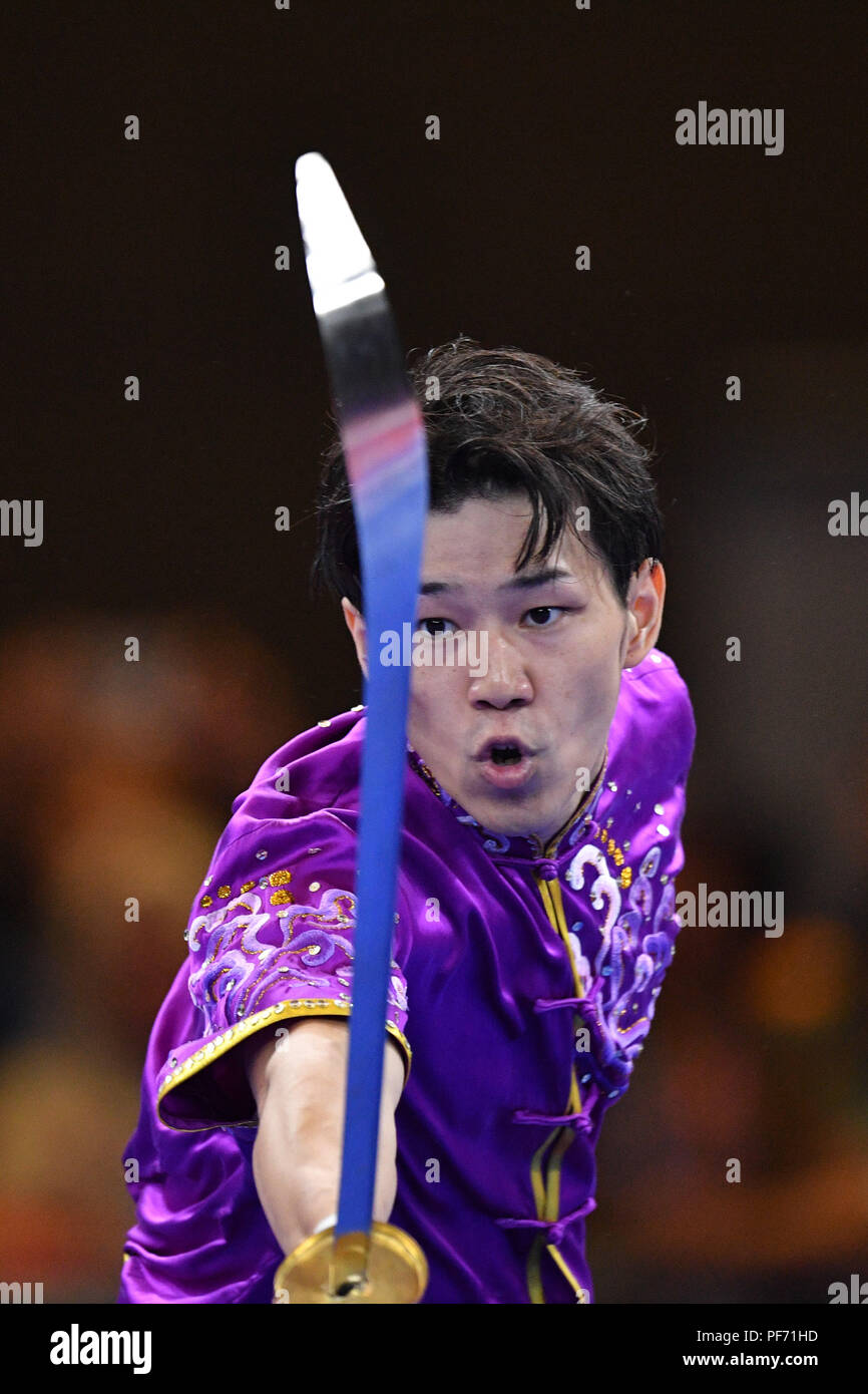 Jakarta, Indonesia. Credit: MATSUO. 19th Aug, 2018. Hibiki Betou (JPN ...