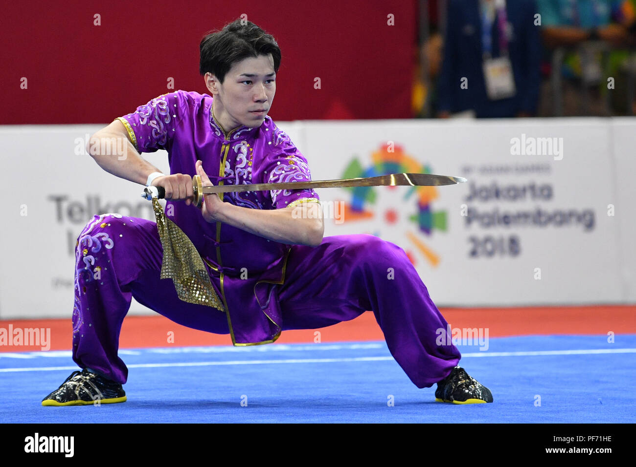 Jakarta, Indonesia. Credit: MATSUO. 19th Aug, 2018. Hibiki Betou (JPN ...