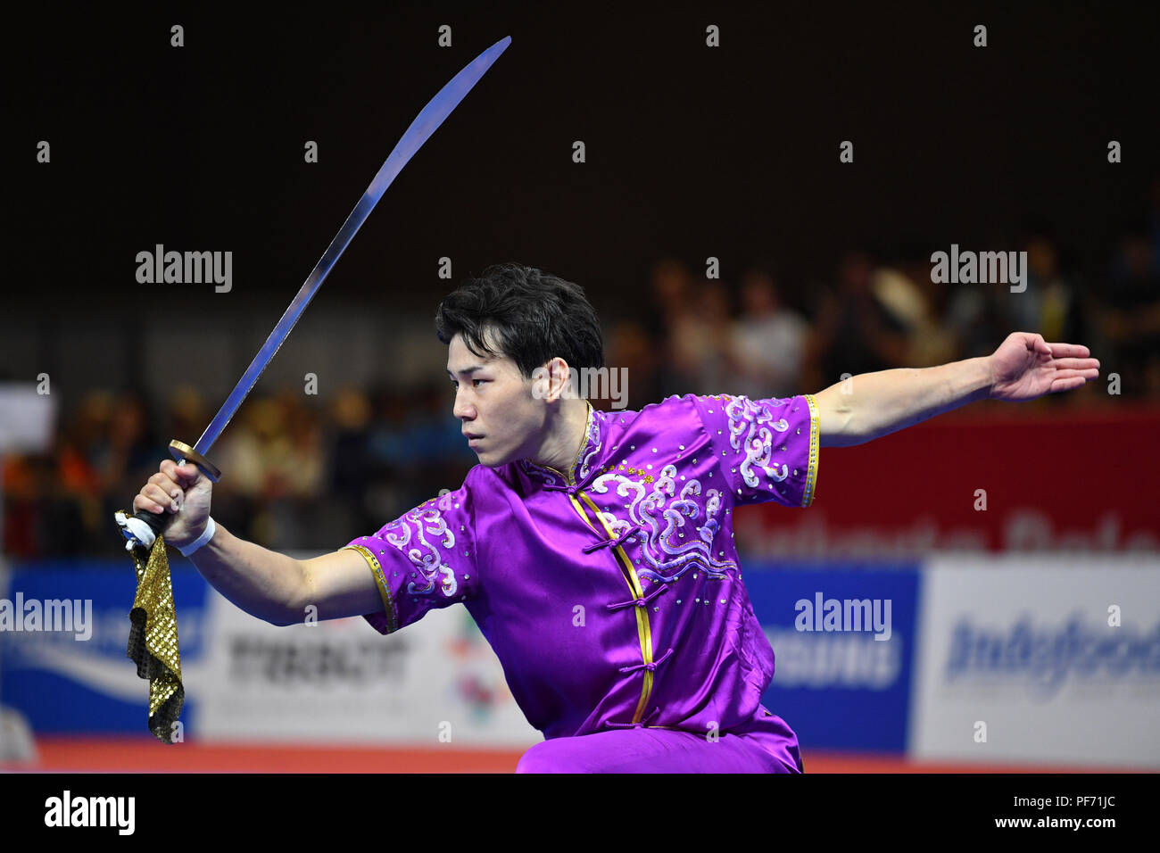 Jakarta, Indonesia. Credit: MATSUO. 19th Aug, 2018. Hibiki Betou (JPN ...