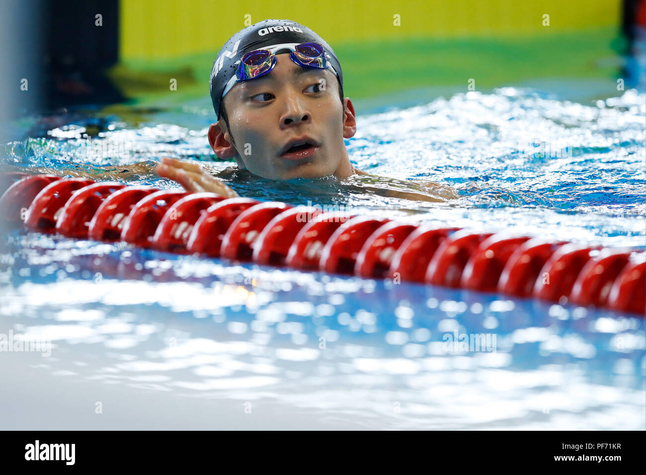 Jakarta, Indonesia. 20th Aug, 2018. Ryosuke Irie (JPN) Swimming : Men's ...