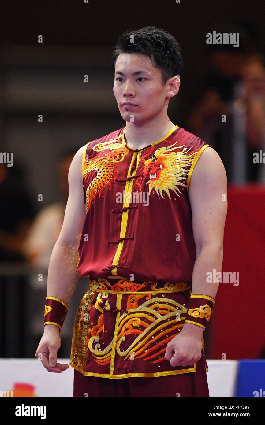 Jakarta, Indonesia. 20th Aug, 2018. Ryota Mori (JPN) Wushu : Men's Nanquan & Nangun All-round at ...