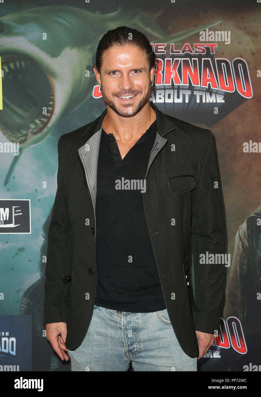 LOS ANGELES, CA - AUGUST 19: John Hennigan, at The Last Sharknado: Its ...