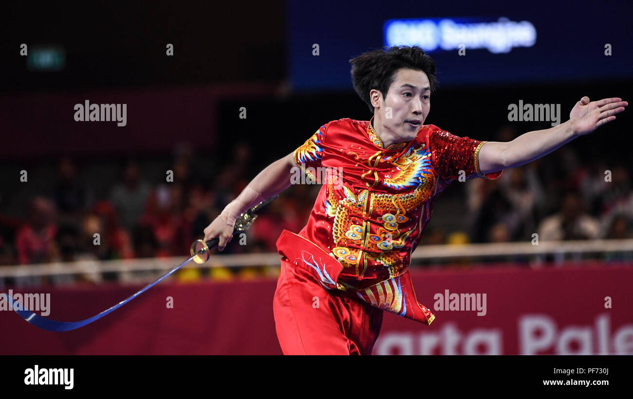 Jakarta, Indonesia. 20th Aug, 2018. Cho Seungjae of South Korea ...