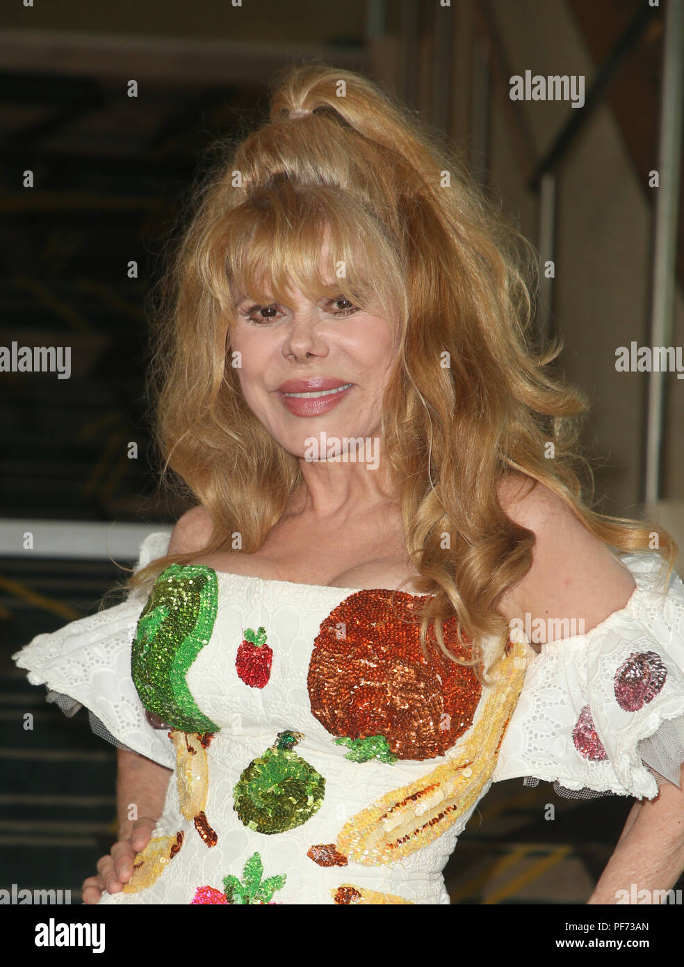 Los Angeles, Ca, USA. 19th Aug, 2018. Charo, at The Last Sharknado: Its ...