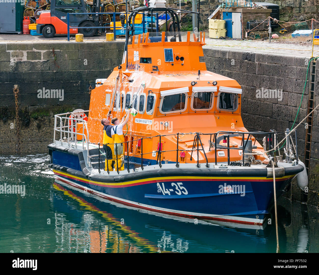 Lifeboat in the water hi-res stock photography and images - Alamy