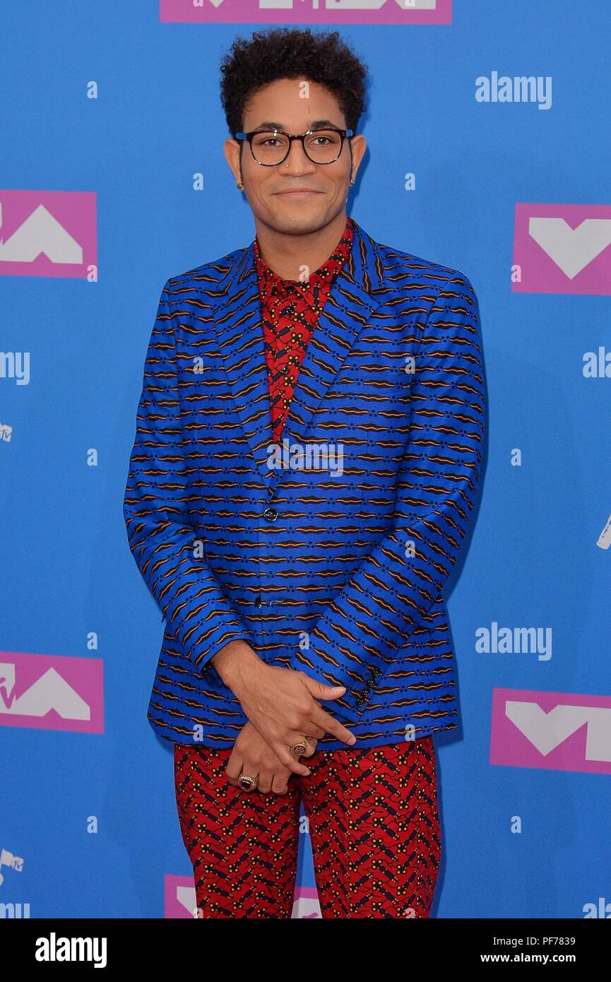 New York, NY, USA. 20th Aug, 2018. Bryce Vine at arrivals for 2018 MTV ...