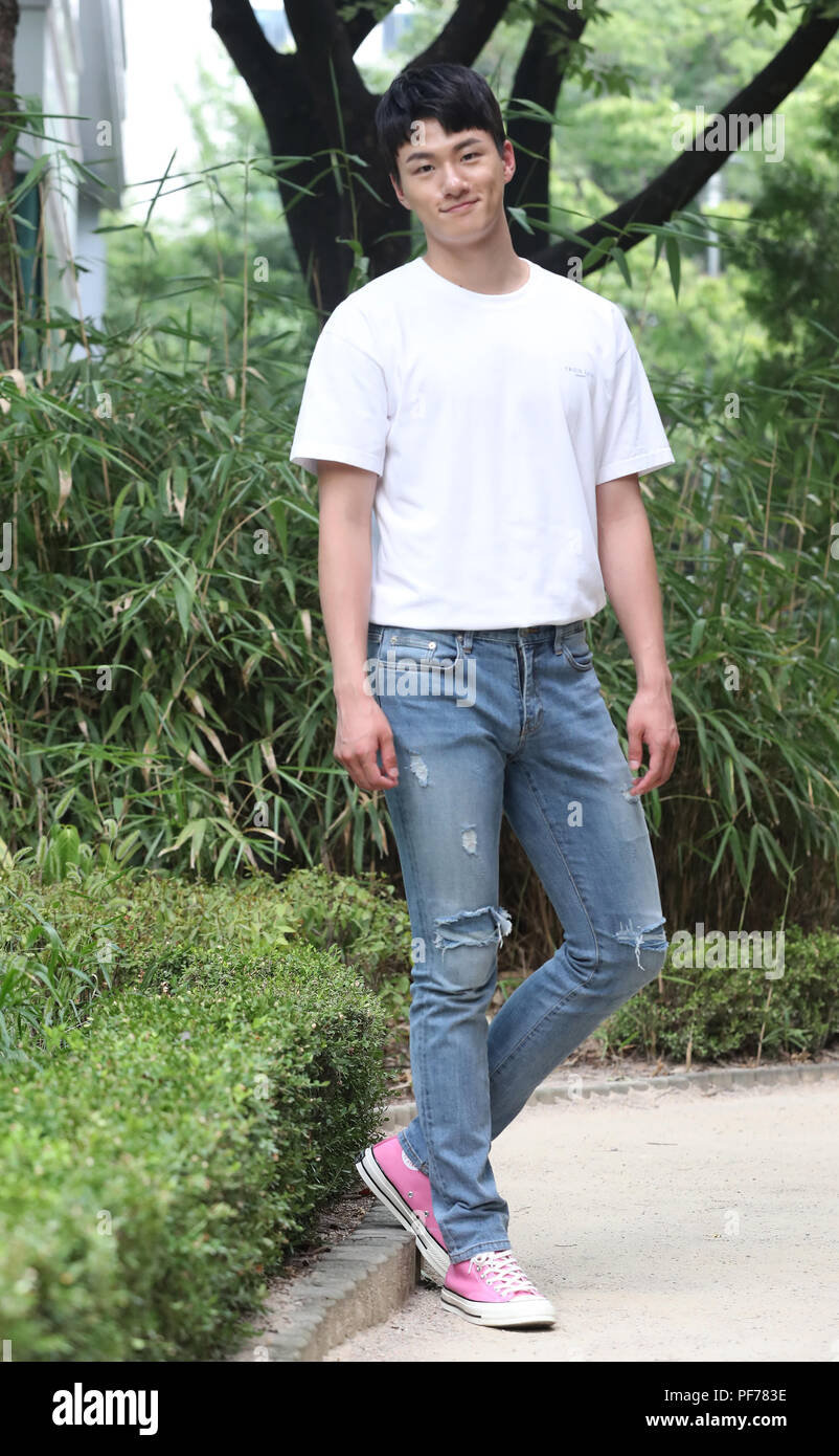 21st Aug, 2018. S. Korean actor Shin Seung-ho South Korean actor Shin ...