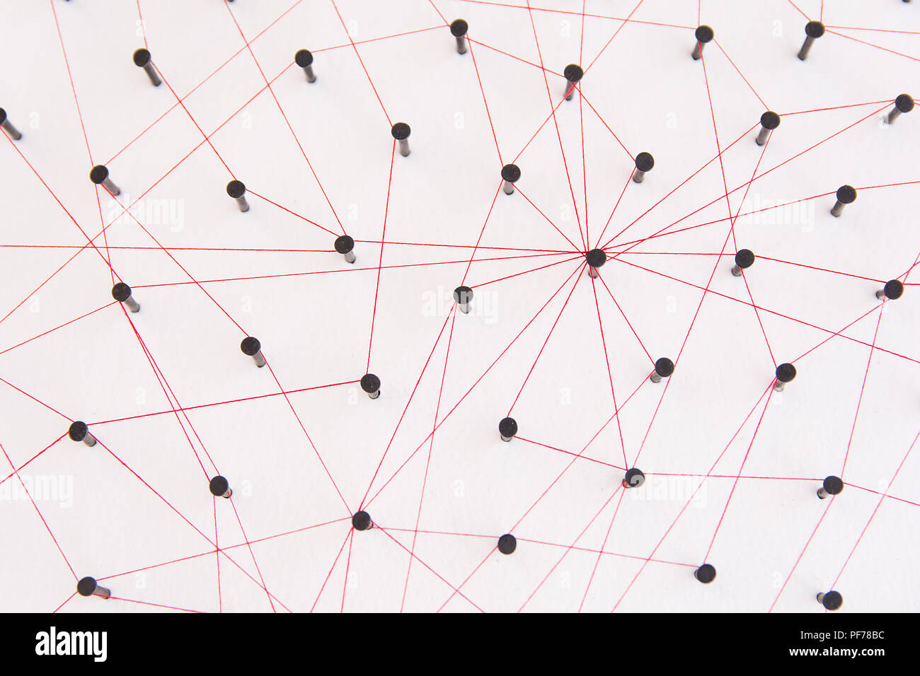 Linking entities, social media, Communications Network, The connection ...