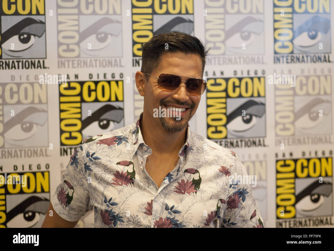 Comic Con 2018 - CBS Photocall with castmates from 'Magnum P.I ...