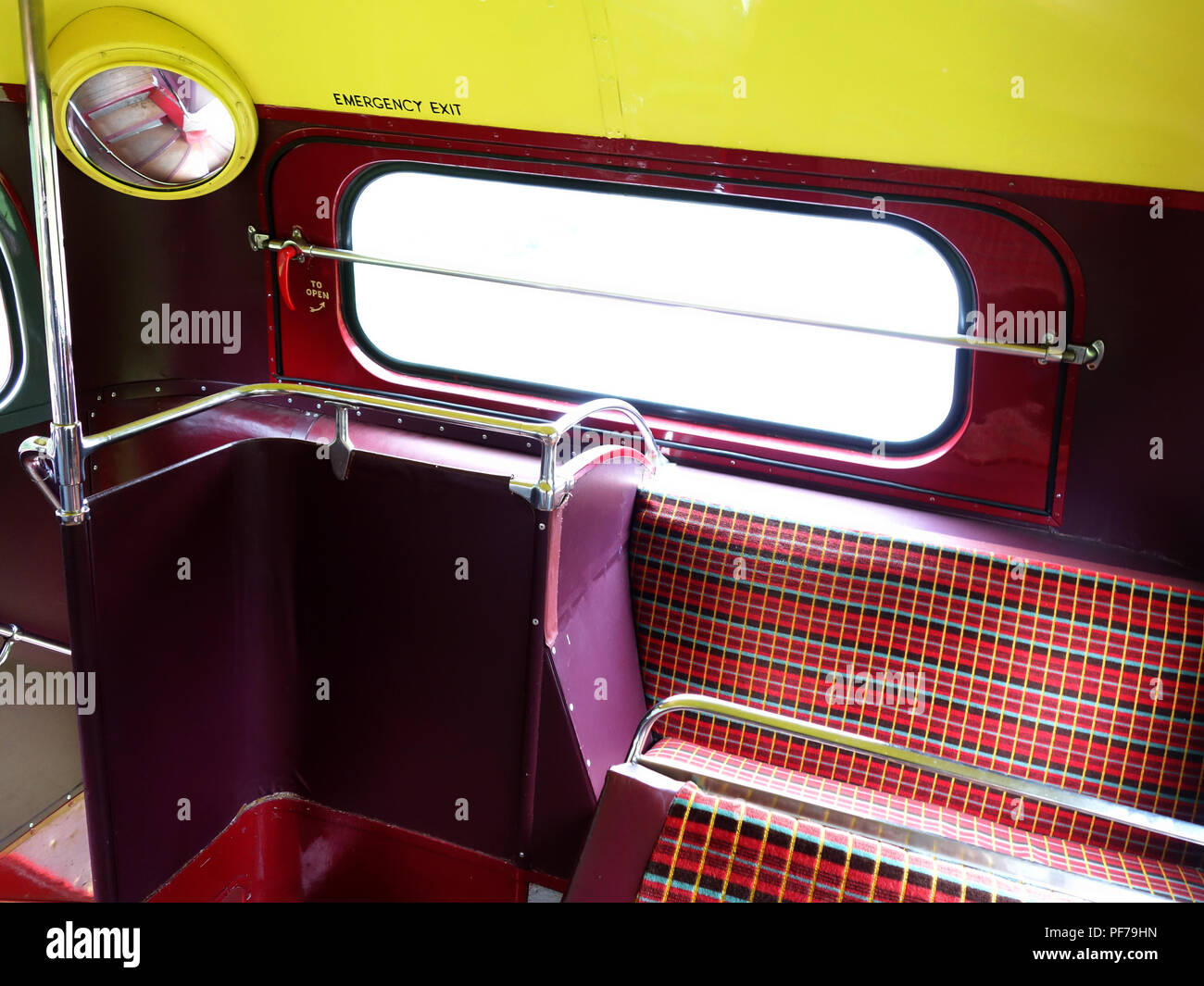 Back seat on bus hi-res stock photography and images - Alamy