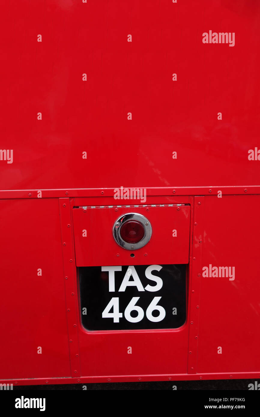 Number plate bus hi-res stock photography and images - Alamy