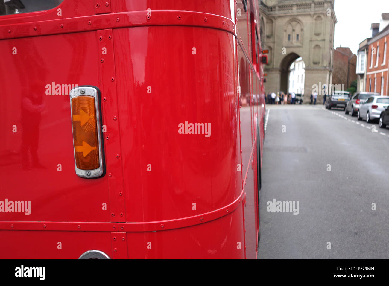 Rear wing with light cluster on The London Transport Routemaster ‘Long ...