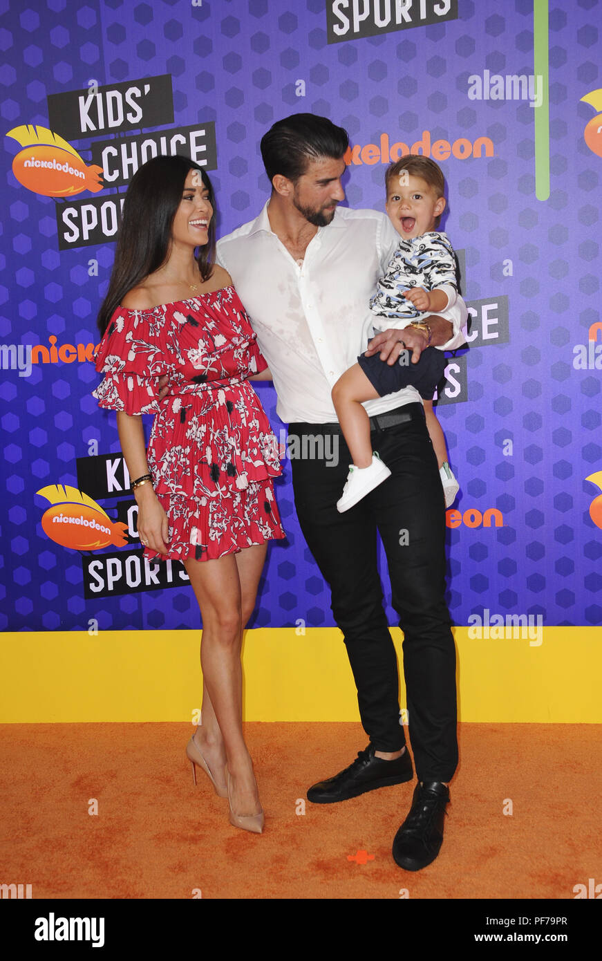 Nickelodeon Kids Choice Sports 2018 Featuring: Michael Phelps, Nicole ...