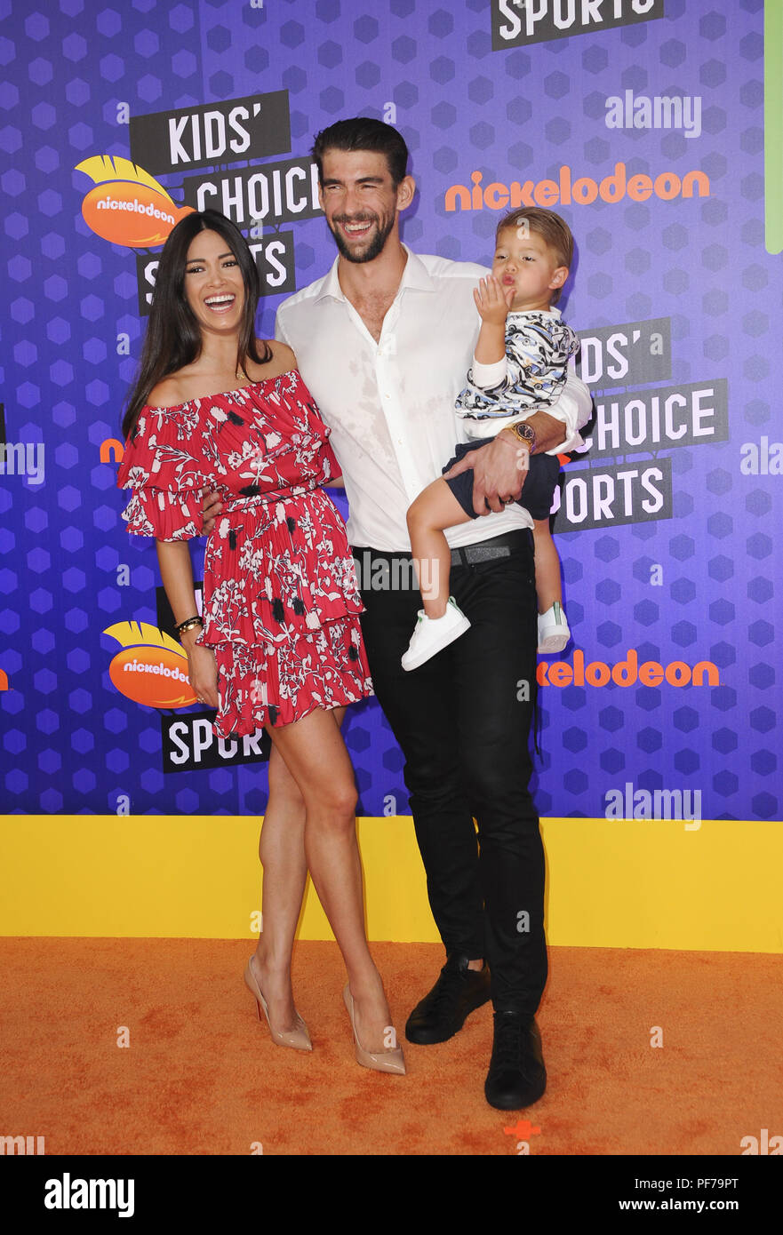 Nickelodeon Kids Choice Sports 2018 Featuring: Michael Phelps, Nicole ...