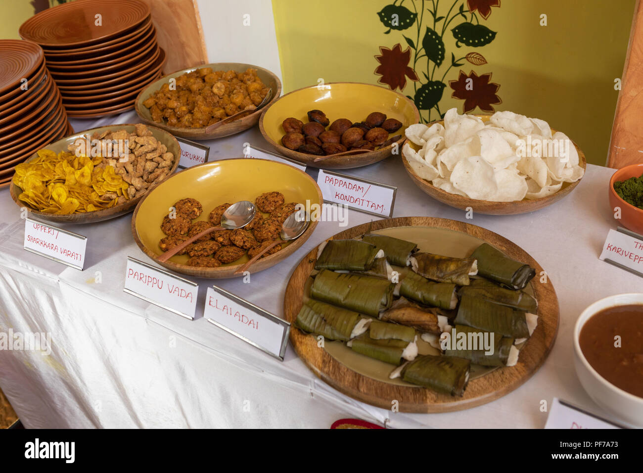 Traditional Indian food from Kerala Stock Photo - Alamy