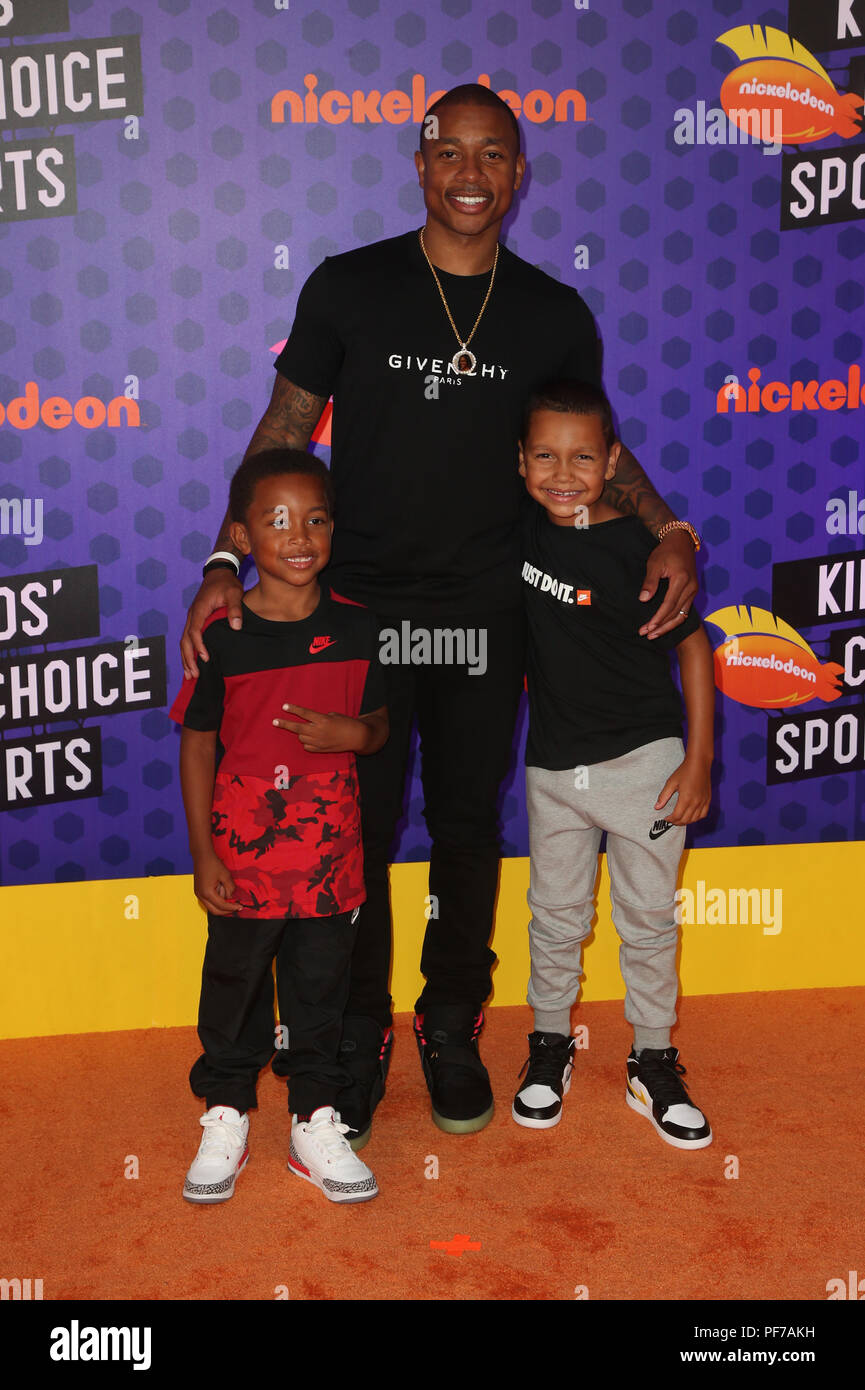 Nickelodeon Kids' Choice Sports Awards 2018 Featuring: Isaiah Thomas ...