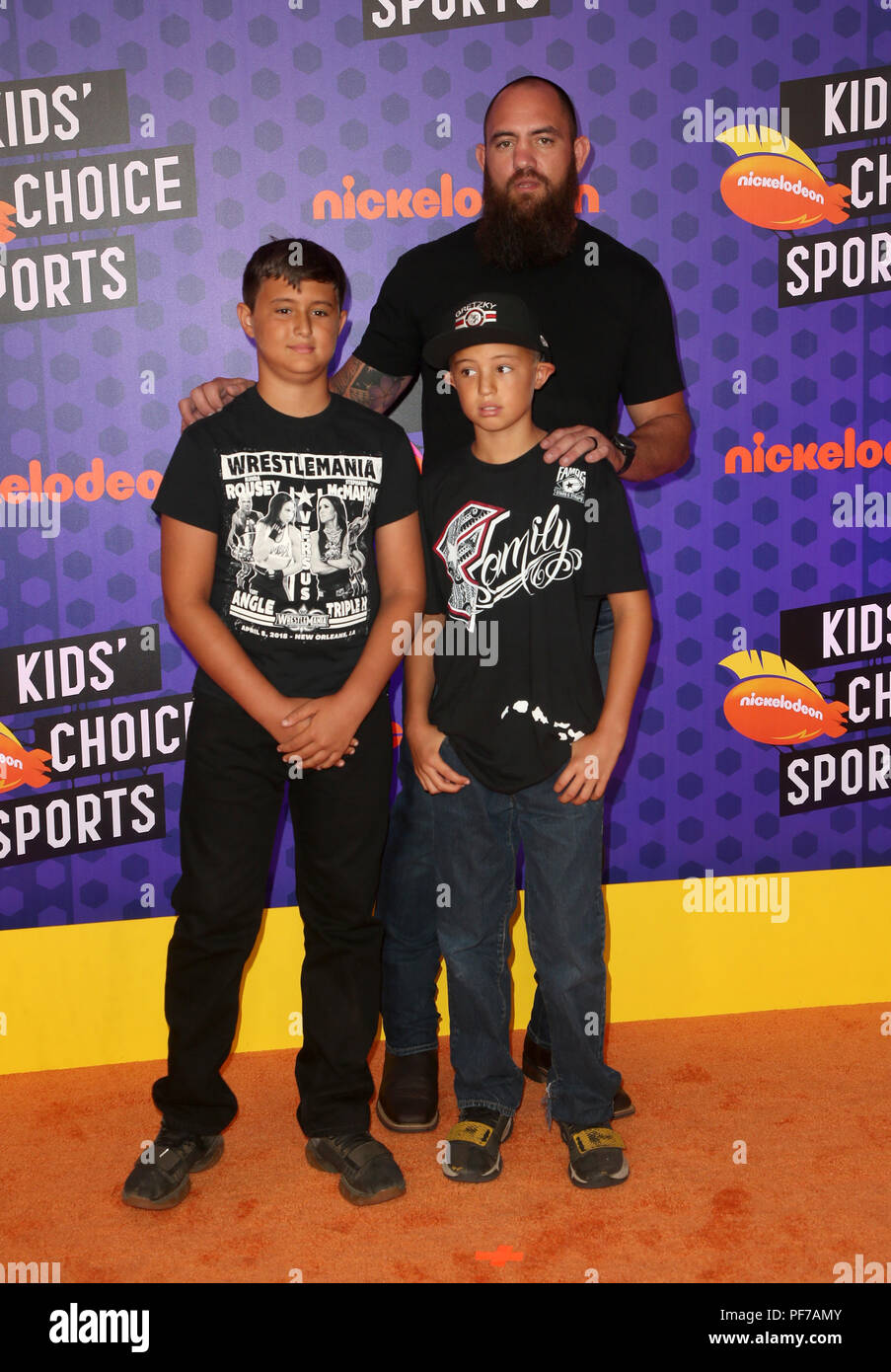 Nickelodeon Kids' Choice Sports Awards 2018 Featuring: mixed martial ...