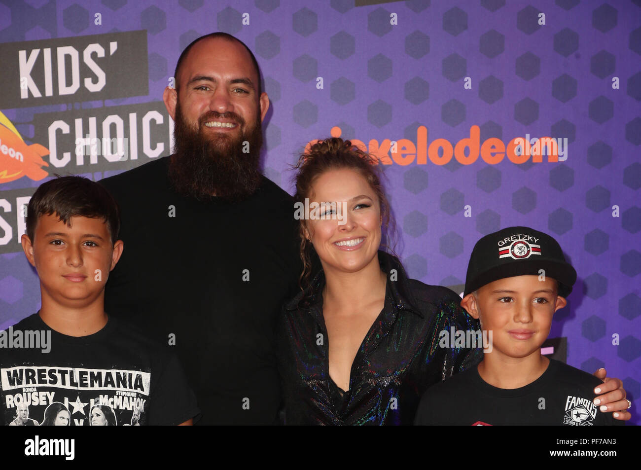 Nickelodeon Kids' Choice Sports Awards 2018 Featuring: WWE wrestler ...