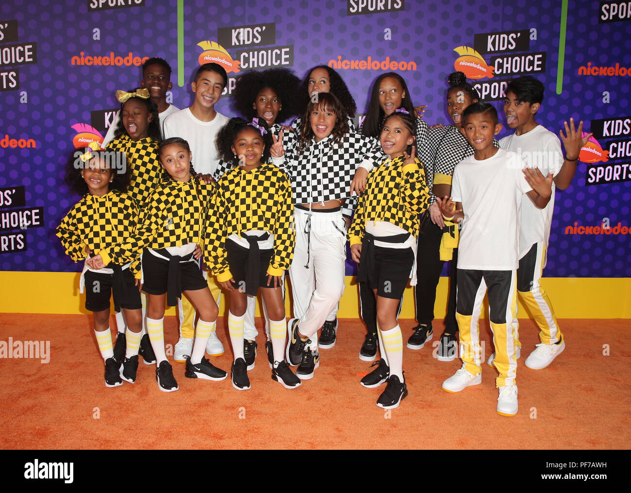 Nickelodeon Kids' Choice Sports Awards 2018 Featuring: LA SparKids Where: Santa Monica ...
