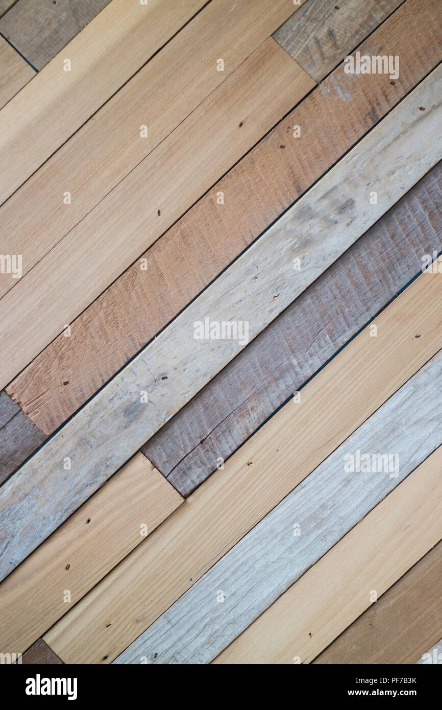 Rustic wood diagonal panel background, stock photo Stock Photo - Alamy