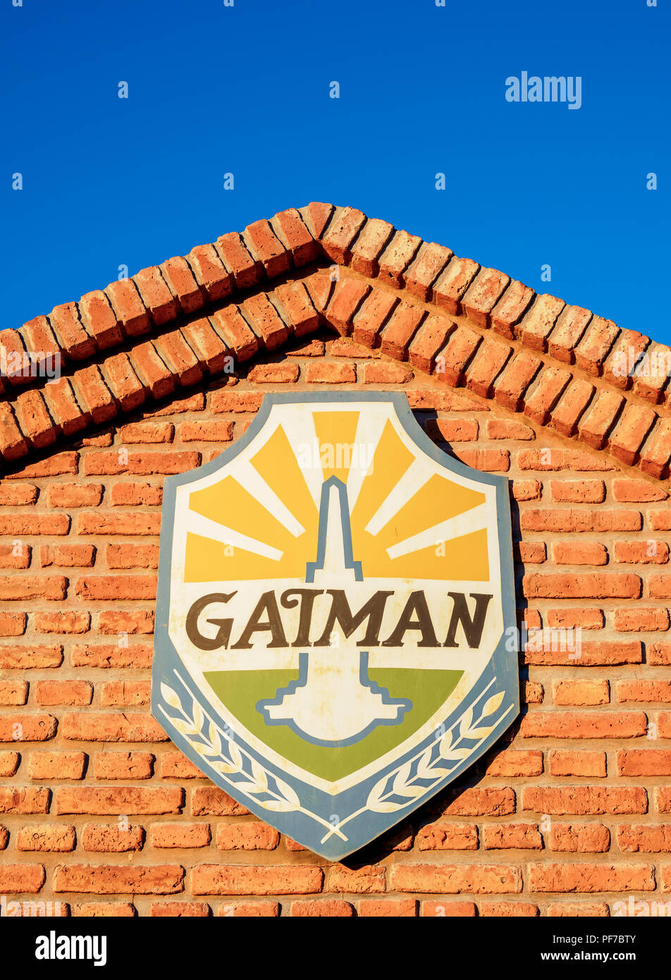 Gaiman Coat of Arms, The Welsh Settlement, Chubut Province, Patagonia ...