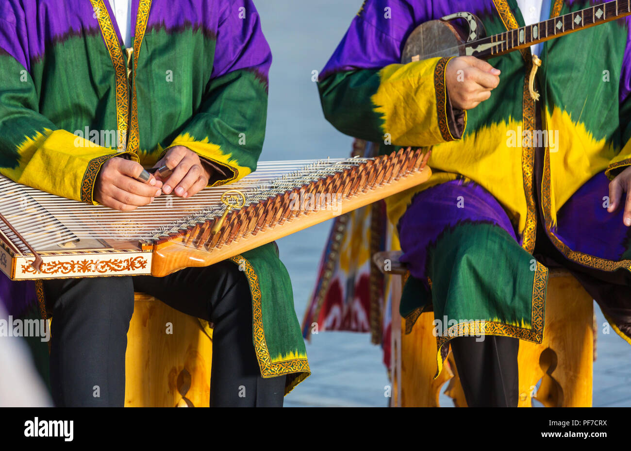 Folk Uzbek percussion musical instrument Doyra Stock Photo - Alamy