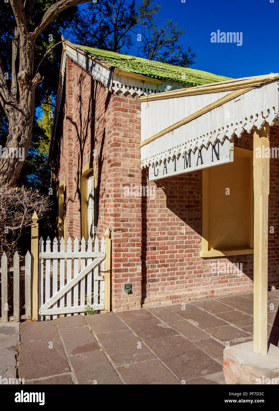 Old Train Station, Gaiman, The Welsh Settlement, Chubut Province ...